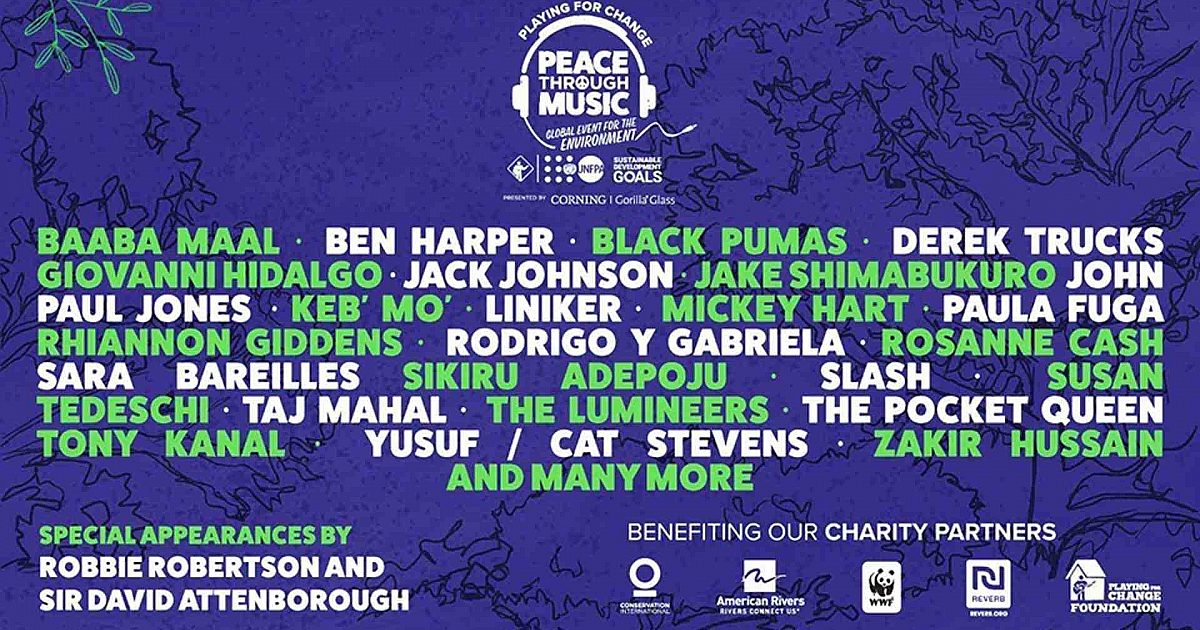 Peace Through Music: A Global Event for the… | Playing For Change